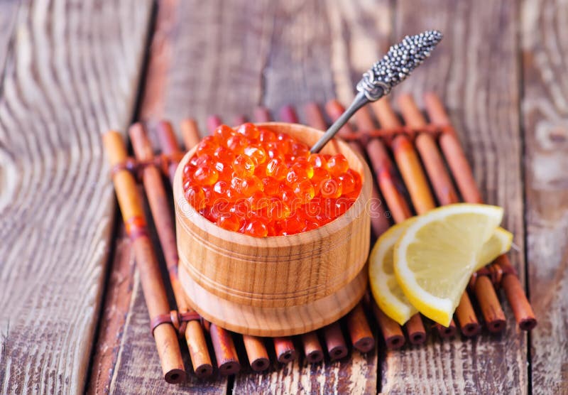 Salmon caviar stock image. Image of appetizer, plate - 68116483
