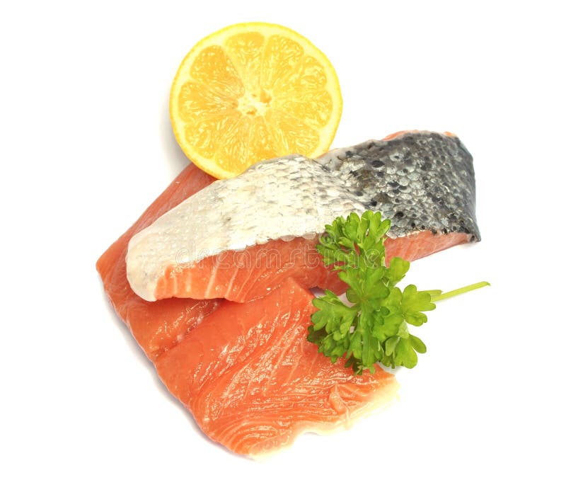 Salmon filet stock image. Image of closeup, cutting, fishing - 14175803