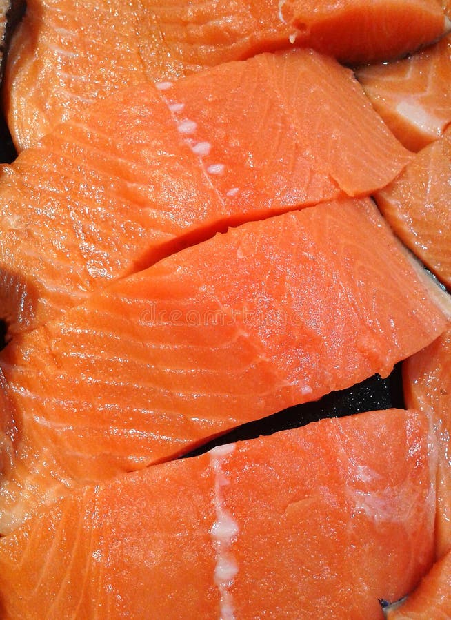 Salmon fillet stock photo. Image of salmon, cooking, smoked - 58260476