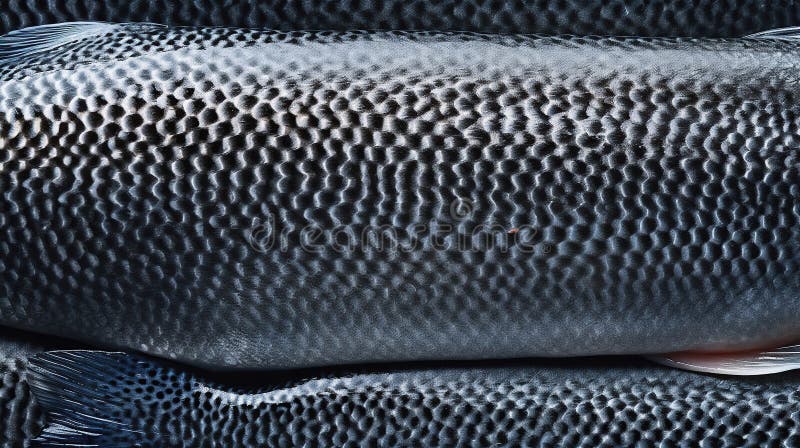 Salmon Fish, Texture AI Generated Image Stock Illustration ...