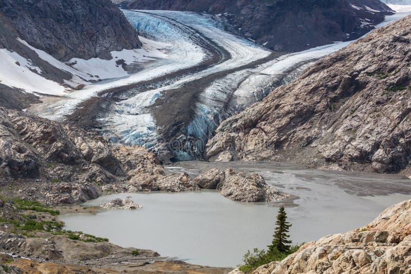 Salmon glacier stock image. Image of star, hyder, land - 266913789