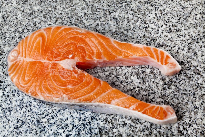 Salmon stock image. Image of freshness, granite, seafood - 69462195