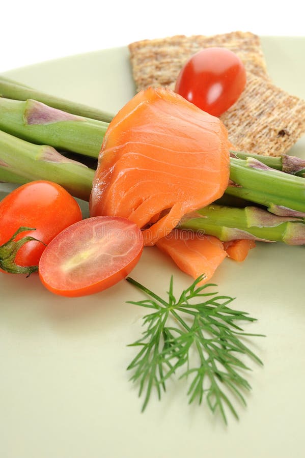 Salmon Snack stock image. Image of smoked, lunch, lemon - 16151205
