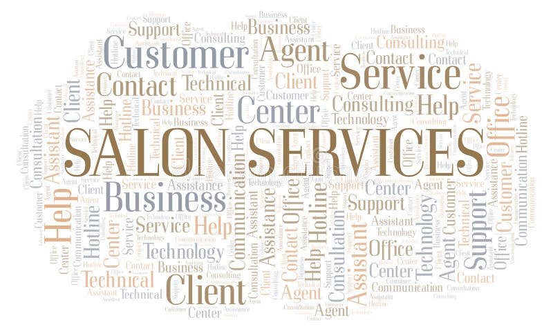 Salon Services Flat Color Vector Informational Infographic Template ...