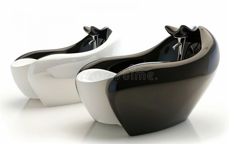 Salon Spa Chair Experience Isolated on White Background, Stock Photo ...