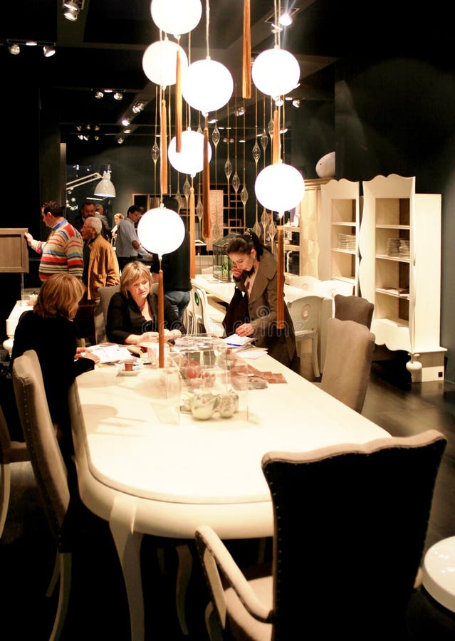 Salone del Mobile editorial stock photo. Image of italy - 31706603