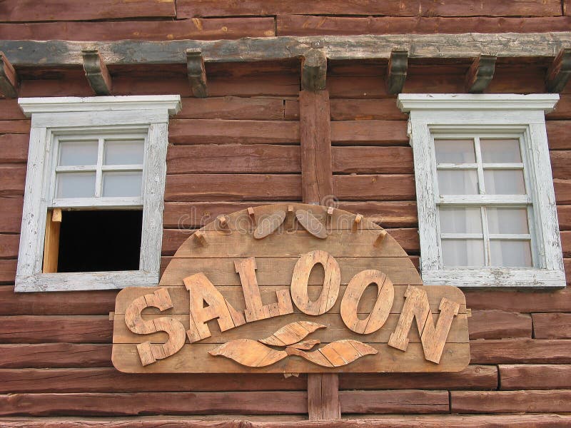 Saloon stock image. Image of historical, town, neglect - 2118229