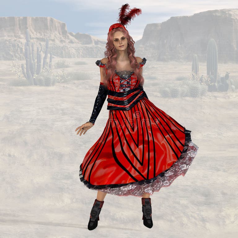 Saloon Girl Stock Illustrations – 3,026 Saloon Girl Stock Illustrations ...