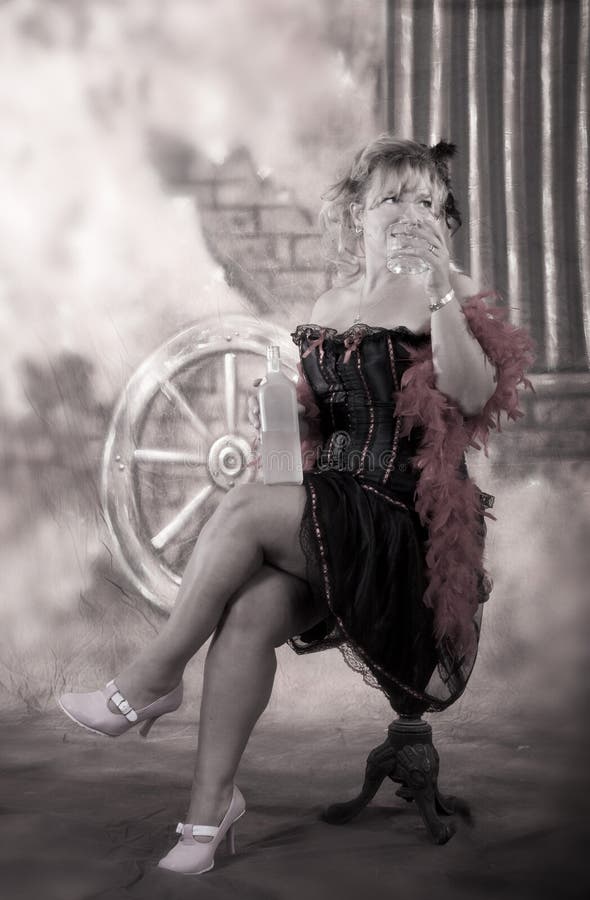 Vintage Saloon Girl Stock Photos - Free & Royalty-Free Stock Photos ...