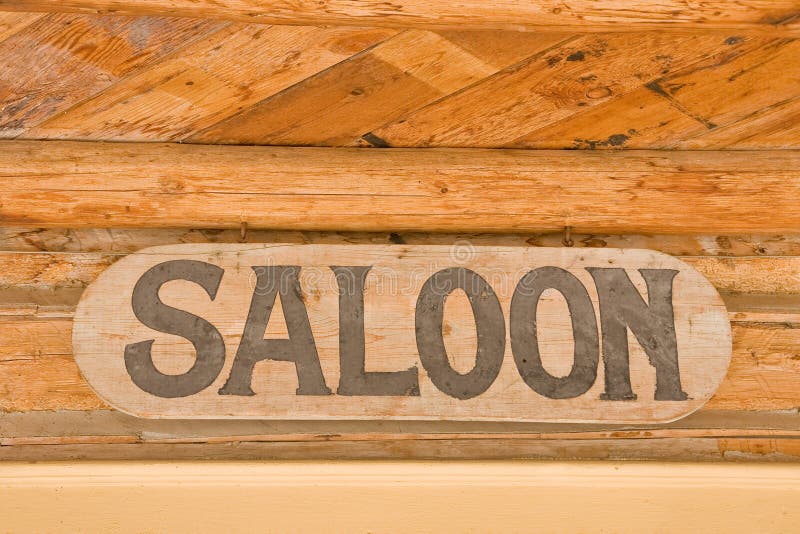 871 Old Saloon Sign Stock Photos - Free & Royalty-Free Stock Photos ...