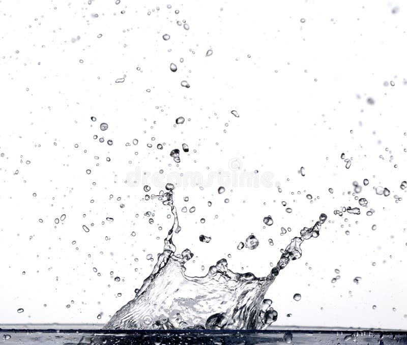 Salpicar el agua imagen de archivo. Imagen de limpio, deslumbrante ...