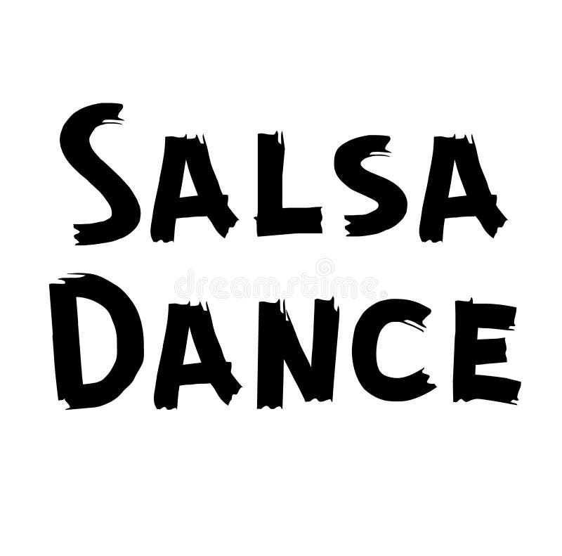 Salsa dance label stock vector. Illustration of colombia - 142258659