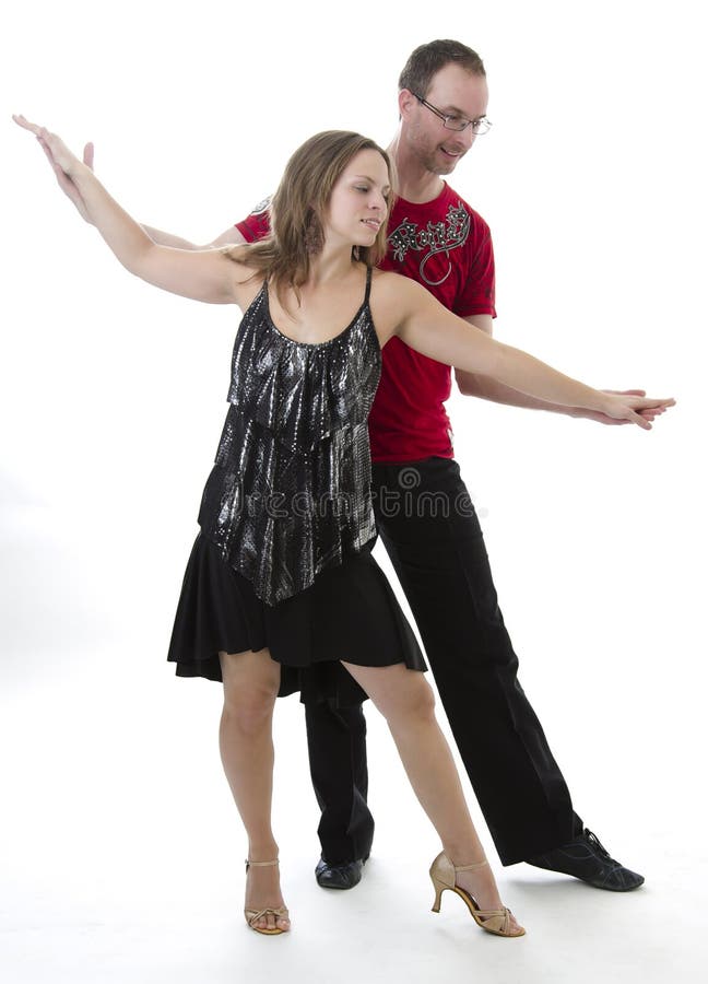 Salsa dancers stock photo. Image of recreation, dancing - 21433172