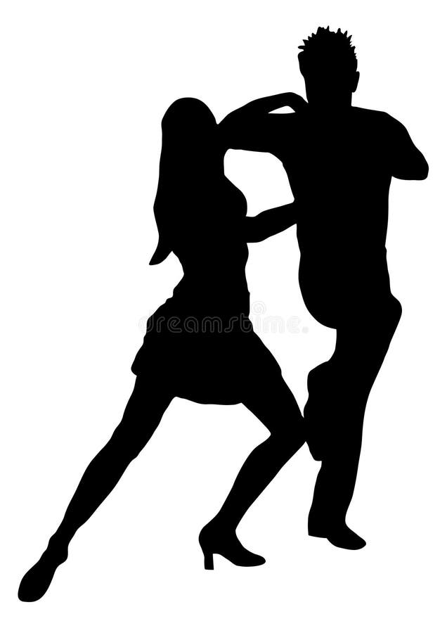 Salsa dancers 6 stock vector. Illustration of dance, celebration - 4911910