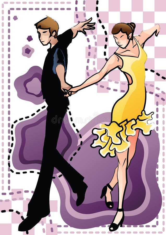 Salsa Dancers Stock Illustrations – 1,055 Salsa Dancers Stock ...