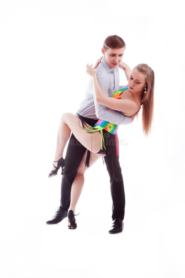 Salsa dancing stock image. Image of dressed, brown, activity - 22670625