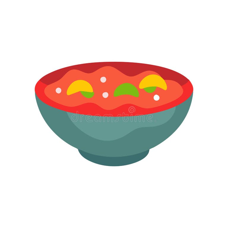 Salsa Icon for Dipping Appetizers Stock Vector - Illustration of ...