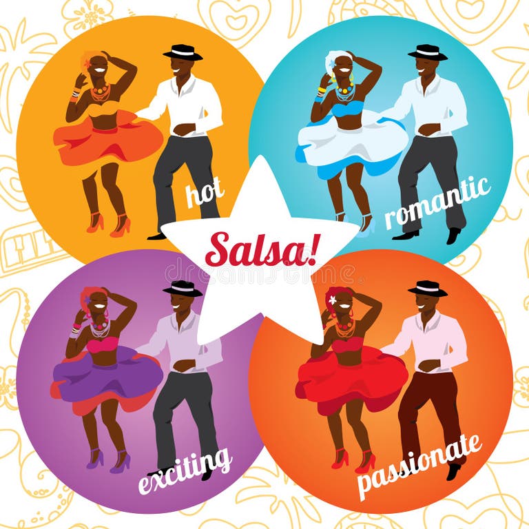 Salsa Party Stock Illustrations – 12,446 Salsa Party Stock ...