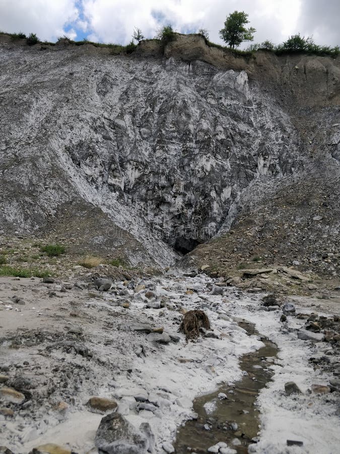 Salt cave stock image. Image of buzau, forest, cave - 152555787