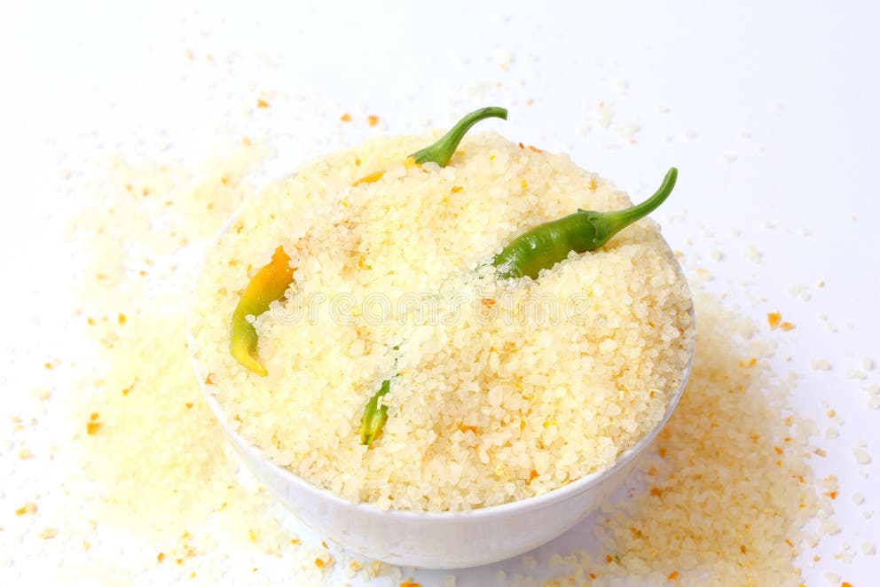 Salt with chili stock image. Image of food, chilis, pepper - 35090427