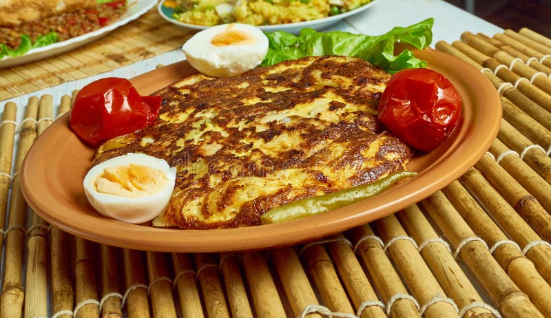 Salt cod tortilla stock photo. Image of grilled, crunchy - 183632206