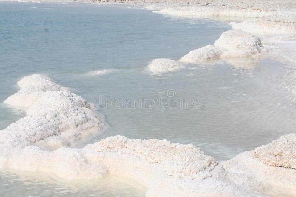 Salt-Covered Rocks stock photo. Image of land, minerals - 18539154