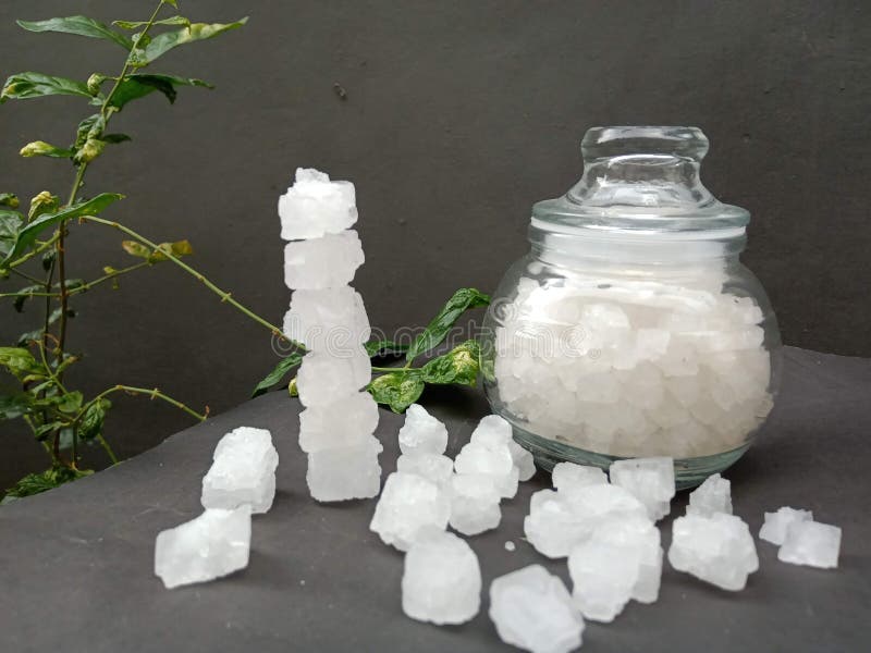 Organic Salt Crystal Granule Stock Photo - Image of salt, granule ...