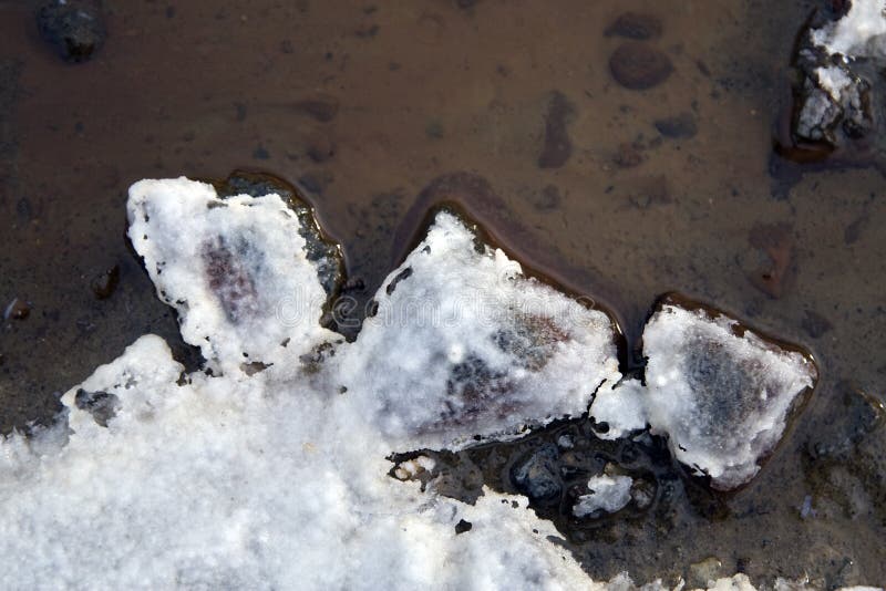 Salt crystallization stock image. Image of cracked, crystals - 2669831