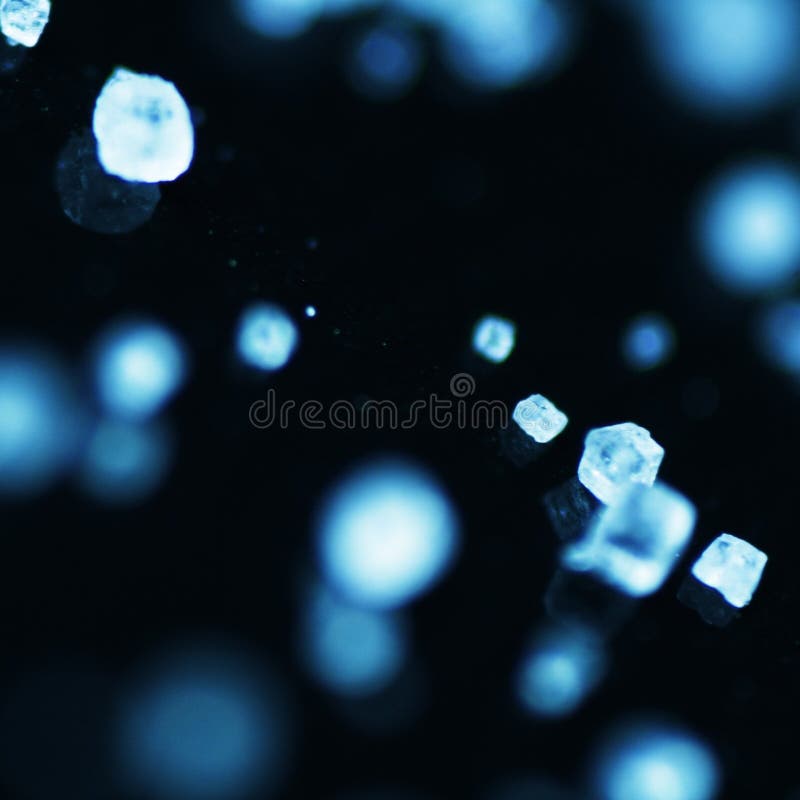 Salt crystals stock image. Image of chemistry, black - 18636063