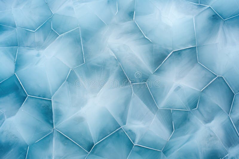 Salt Crystals Pattern on the Lagoon Surface, Seen from the Drone Stock ...