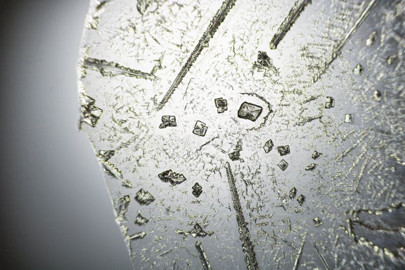 Salt Crystals in Salt Solution Stock Image - Image of sample ...