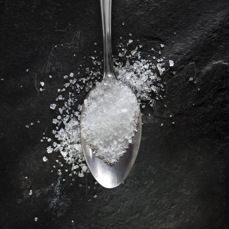 Salt crystals stock photo. Image of ingredients, care - 50661066