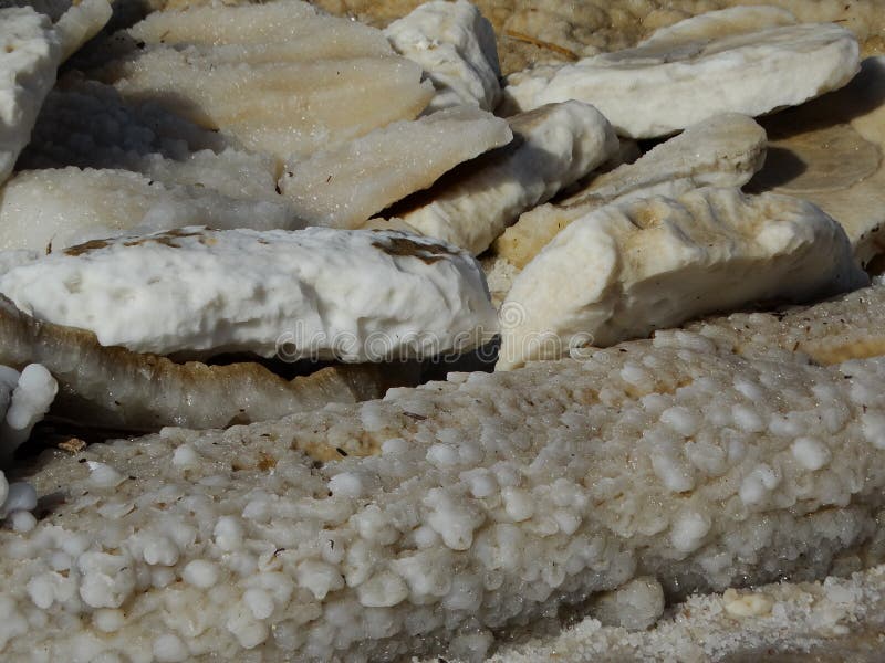 Salt on dead sea Jordan stock photo. Image of israel - 137570530