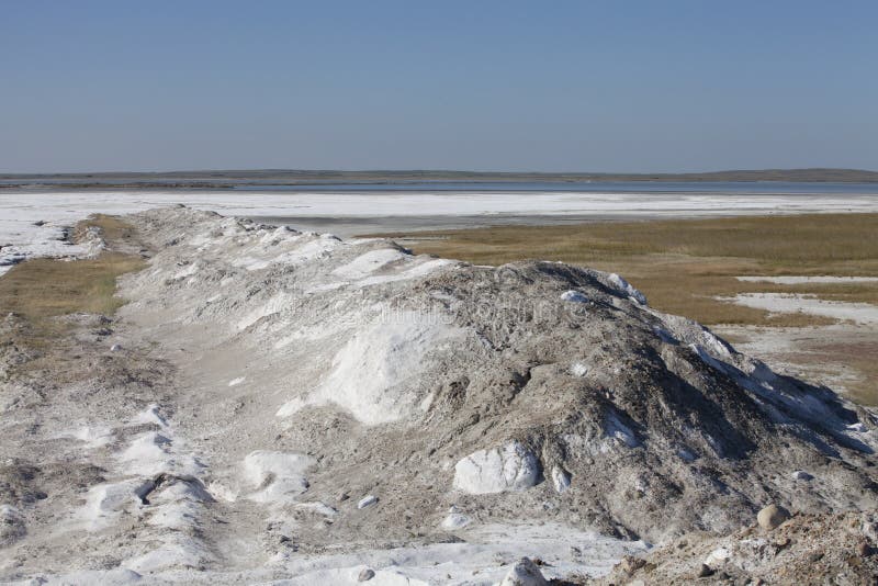 Salt Deposits in Saskatchewan, Canada Stock Photo - Image of mining ...