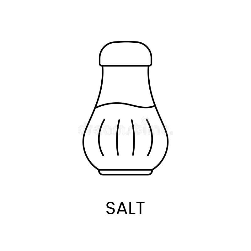 Salt Dispenser Stock Illustrations – 751 Salt Dispenser Stock ...