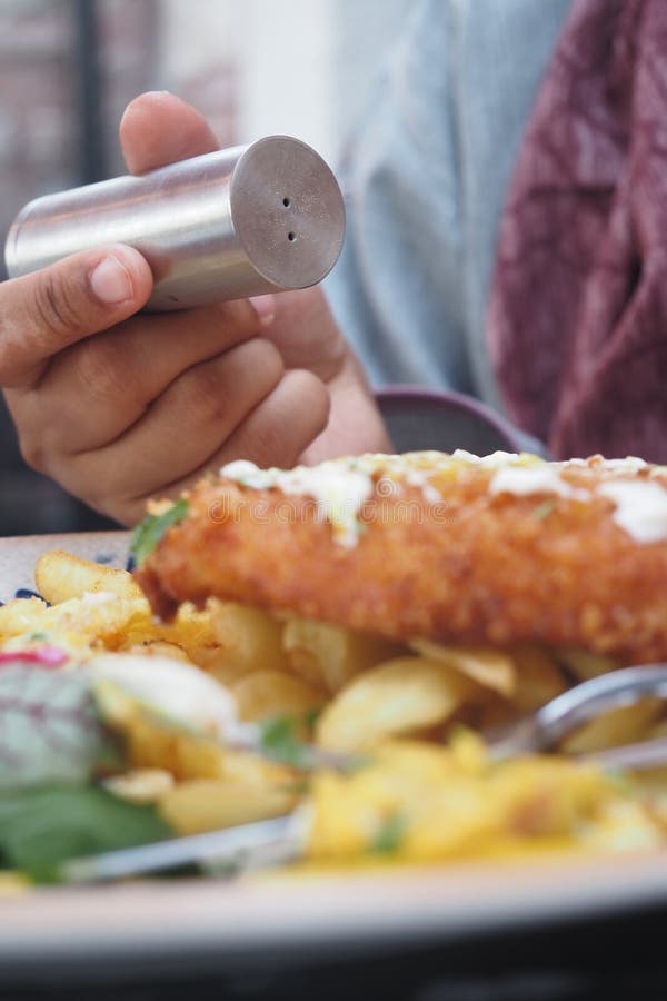 Salt Falls from a Salt Shaker Stock Photo - Image of falling, glasses ...