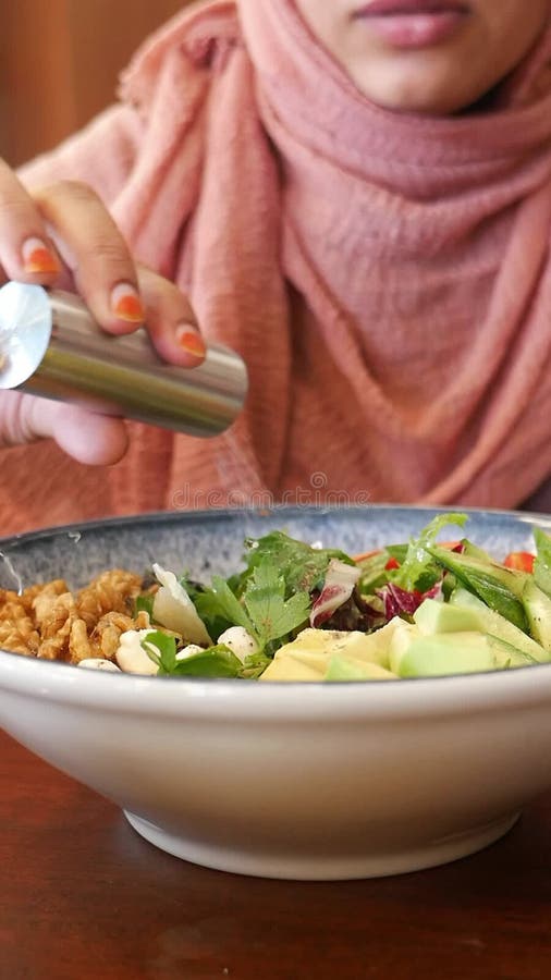 Salt Falls from a Salt Shaker Stock Footage - Video of abstract, gleam ...