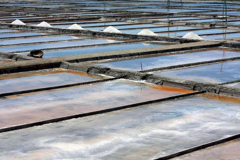 Salt farm stock photo. Image of salt, tourism, harvest - 15254938
