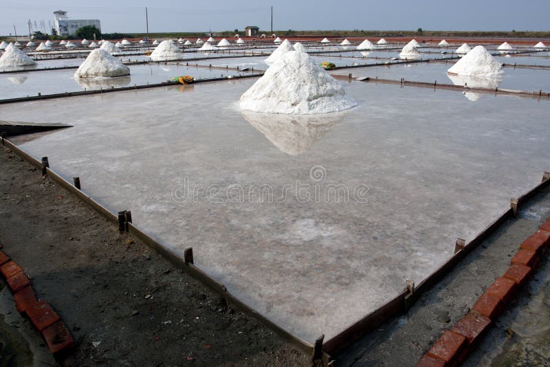 Saltpan stock image. Image of salt, saltpan, asia, food - 40567687