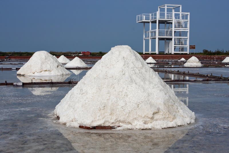 Salt farm stock photo. Image of blue, salty, beautiful - 22082702