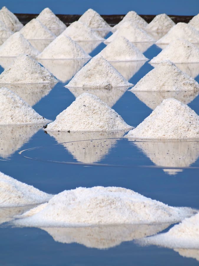 Salt farm stock image. Image of industry, evaporation - 24403087