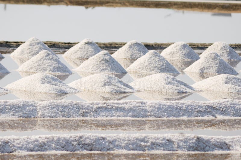 Salt field stock photo. Image of rock, iodine, track - 18832964