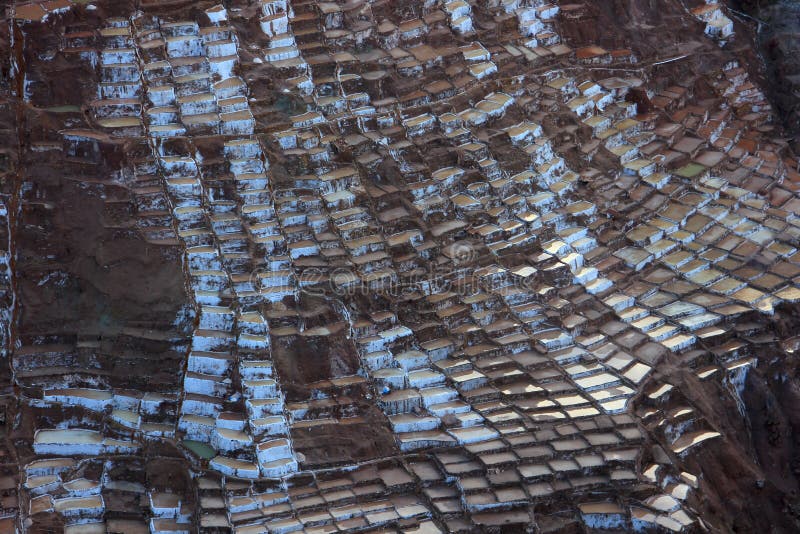 Salt field in Peru stock photo. Image of wanderlust, landscape - 52648836