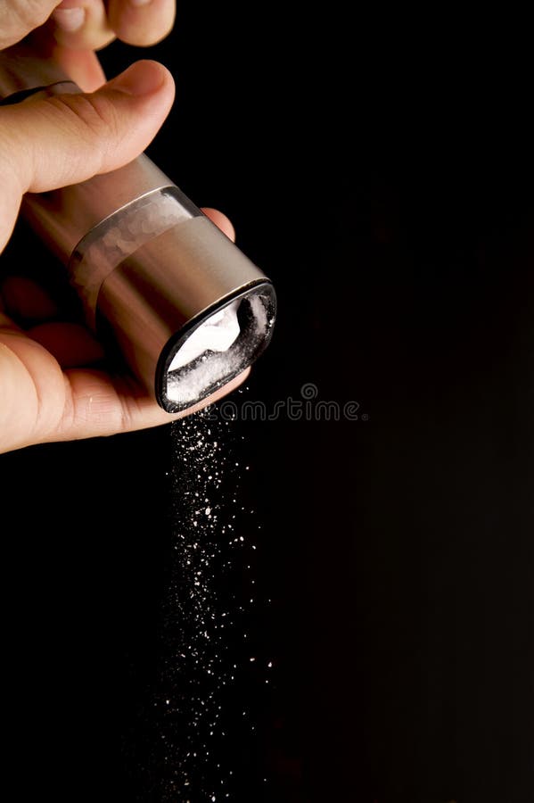 Salt Grinder stock photo. Image of masculine, action, food - 8444202