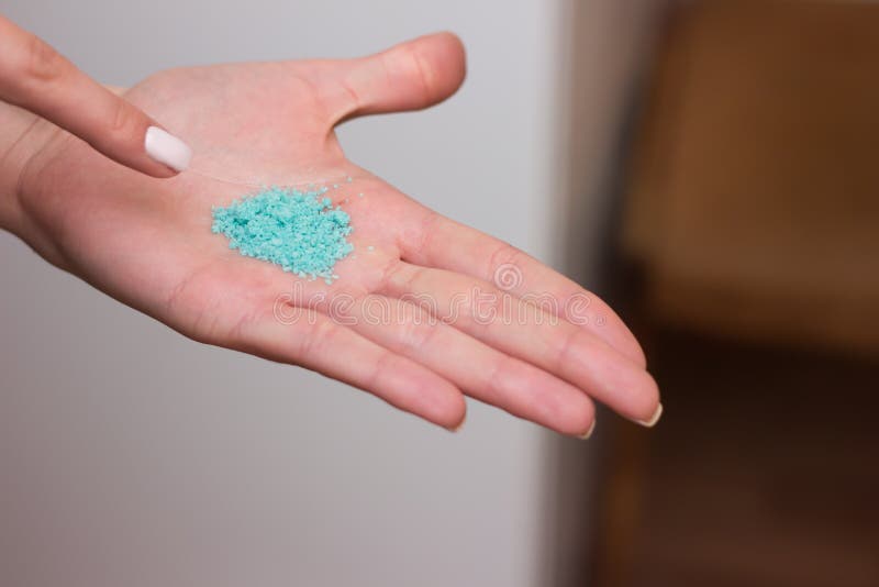 Salt salt in hand stock photo. Image of light, closeup - 145783810