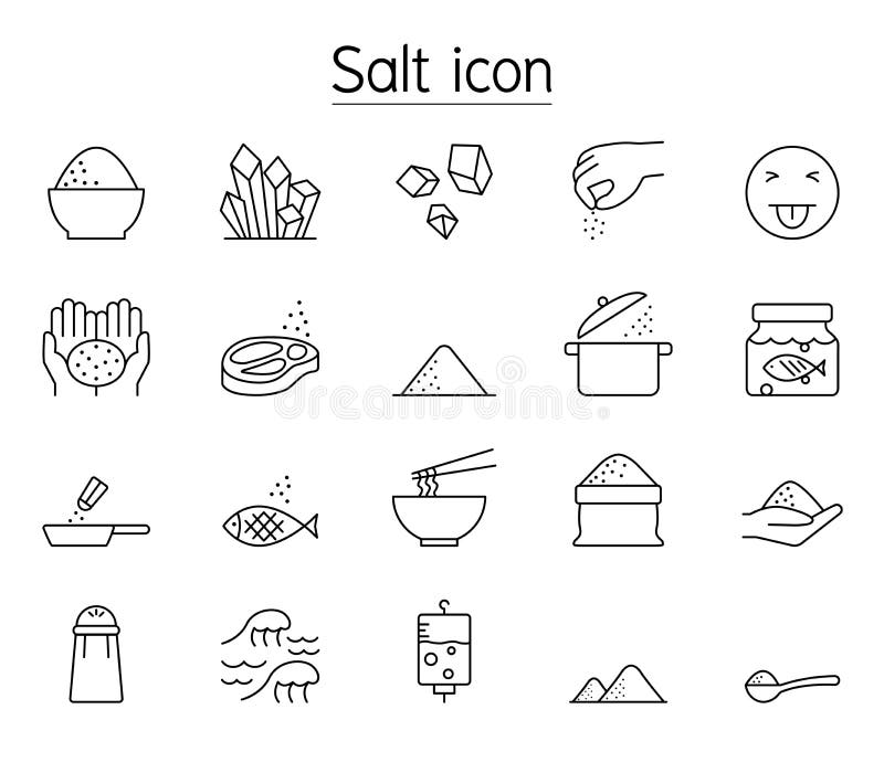 Rock Salt Icon Stock Illustrations – 579 Rock Salt Icon Stock ...