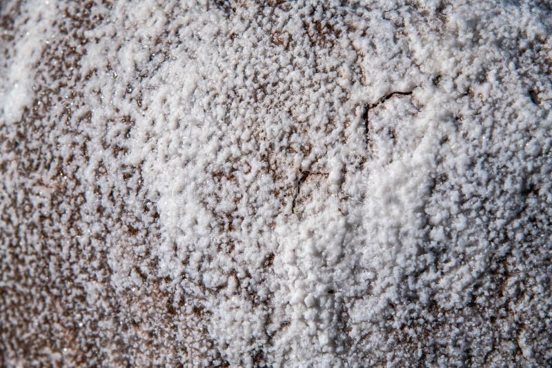 Salt on Jar Surface at Bokuai District Stock Image - Image of texture ...