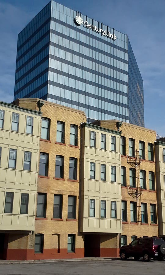 Salt Lake City: CenturyLink Editorial Stock Photo - Image of light ...