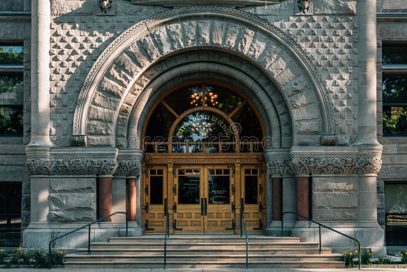 The Salt Lake City and County Building, in Salt Lake City, Utah ...