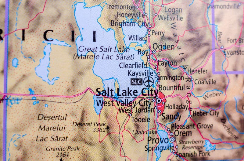 The Great Salt Desert Map